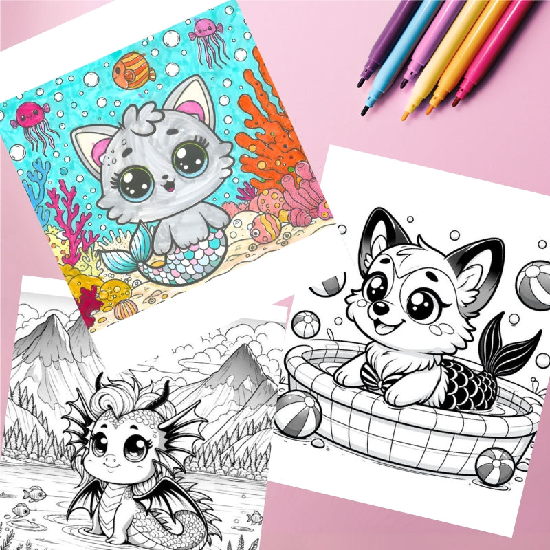 Printable Coloring Pages and Coloring Books – Creative Kids Castle