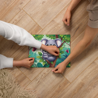 Cute Kawaii Koala Cuddles Jigsaw Puzzle – Creative Kids Castle